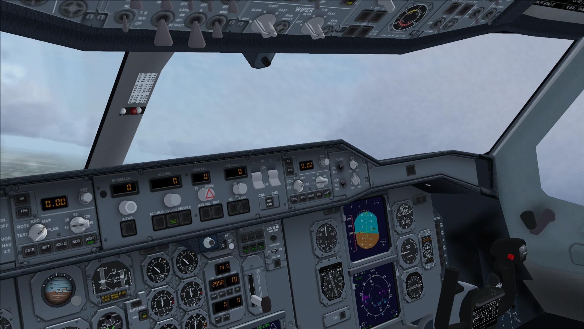 Airbus A300-600 White Textures for FSX