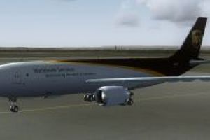 UPS Airbus A300-622F N155UP for FSX