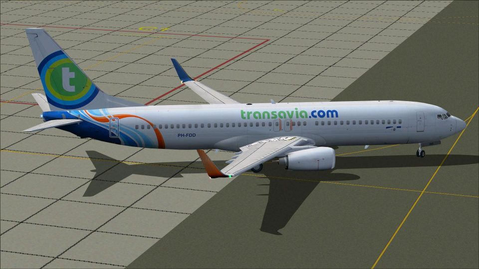 Transavia Boeing 737-800 PH-FDD for FSX