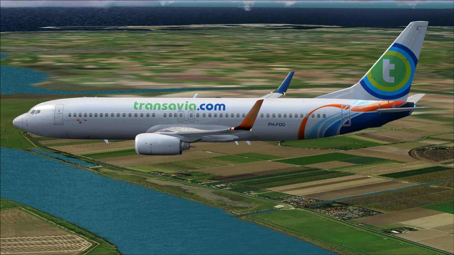 Transavia Boeing 737-800 PH-FDD for FSX