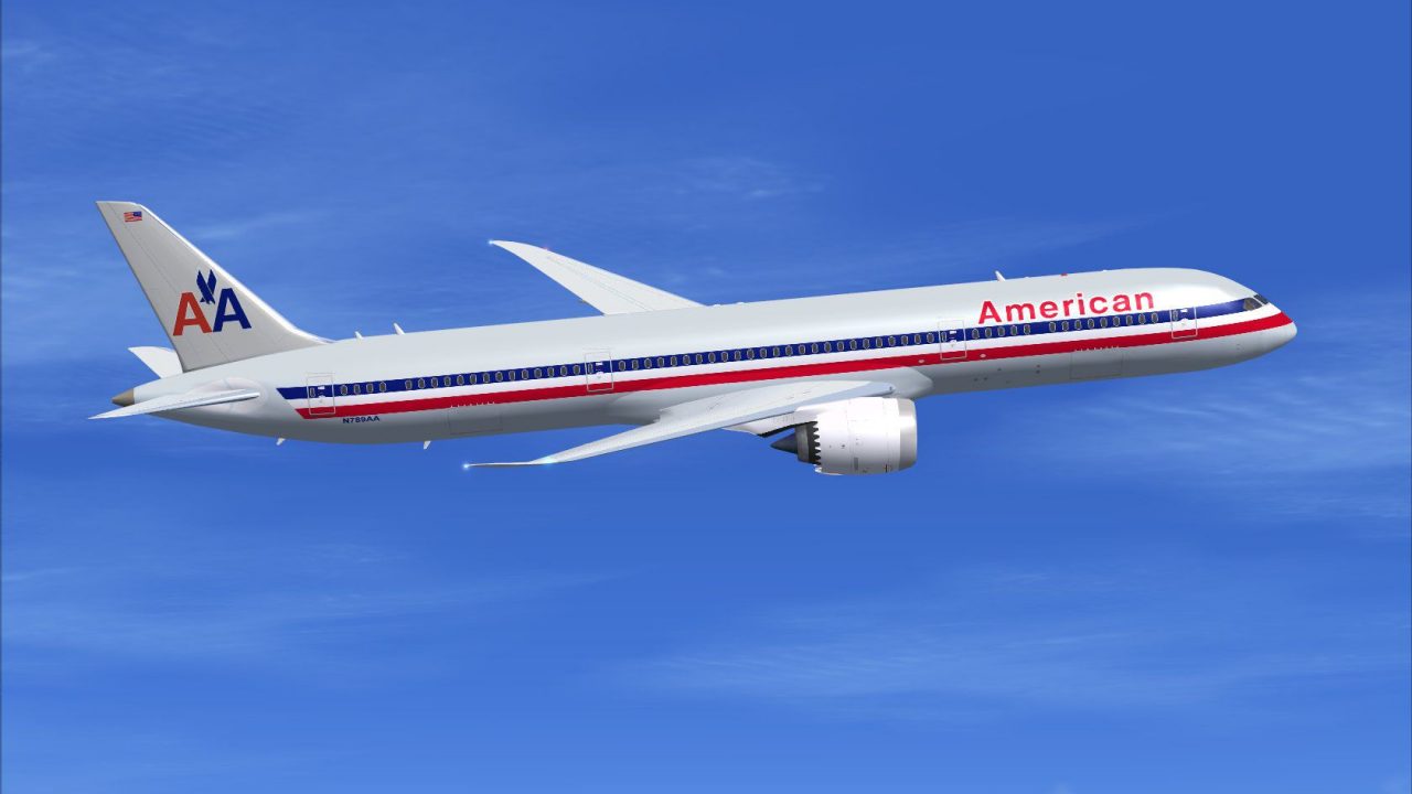 American Airlines Boeing 787-9 N789AA for FSX