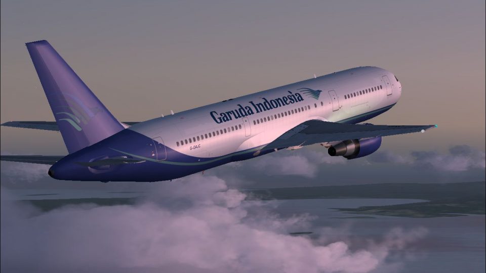 Garuda Indonesia Boeing 767-31L G-DAJC for FSX