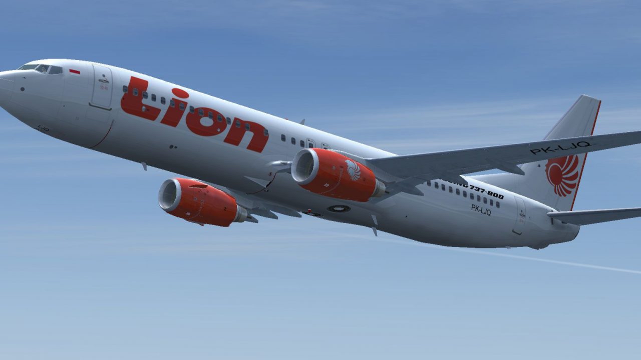 Lion Air Boeing 737-800 PK-LJQ for FSX