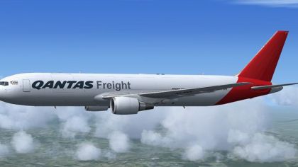 Qantas Freight Boeing 767-381F/ER for FSX