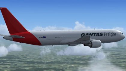 Qantas Freight Boeing 767-381F/ER for FSX