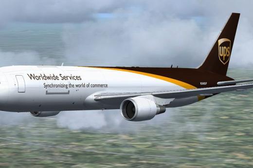 UPS Boeing 787-9 Cargo Version for FSX