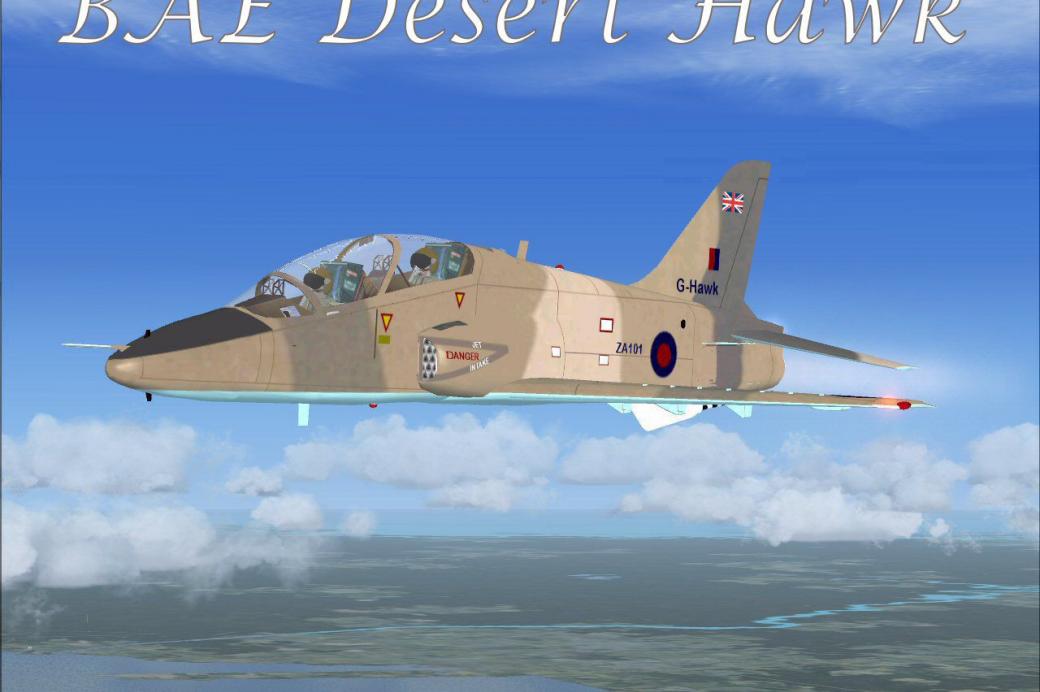 RAF Black BAE Hawk FTS for FSX