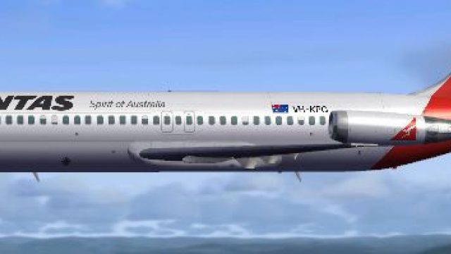 Qantas McDonnell Douglas DC-9-30 VH-KPG for FSX