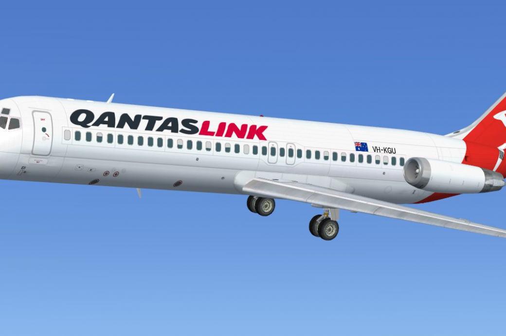 Qantas McDonnell Douglas DC-9-30 VH-KPG for FSX