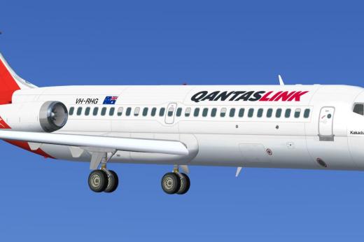 Qantas McDonnell Douglas DC-9-30 VH-KPG for FSX