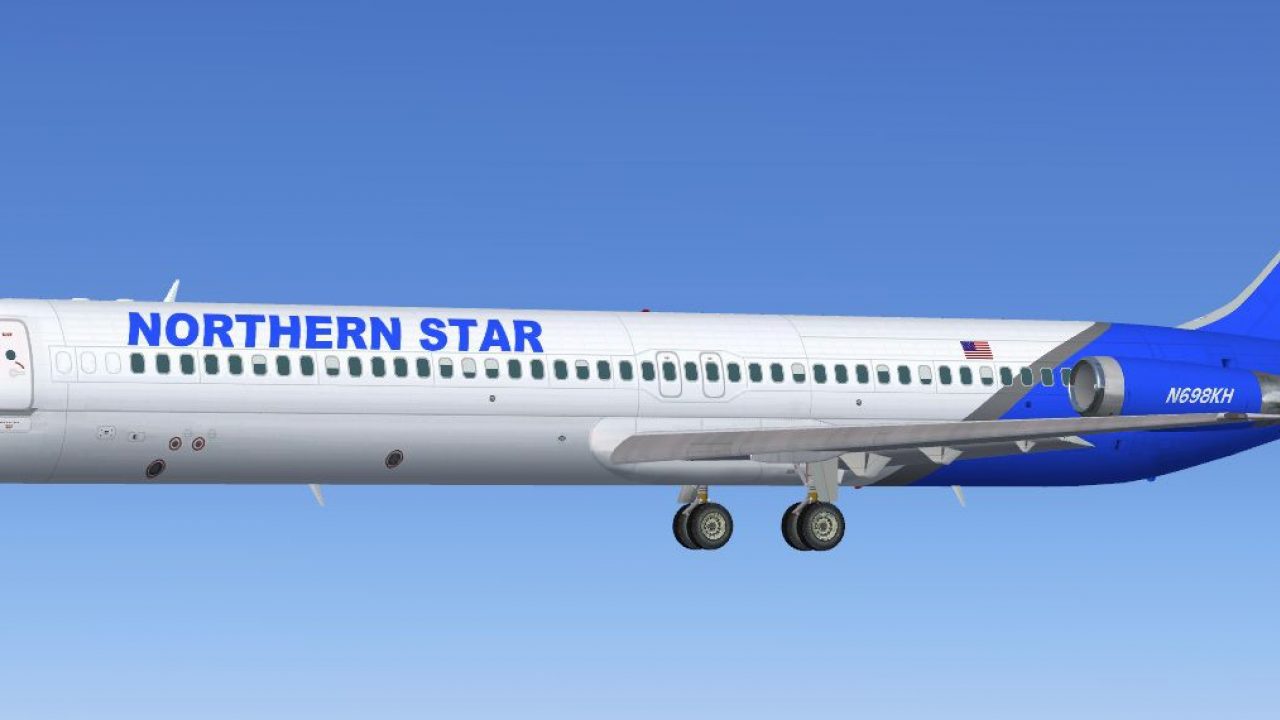 Northern Star Airlines McDonnell Douglas DC-9-50 N698KH for FSX