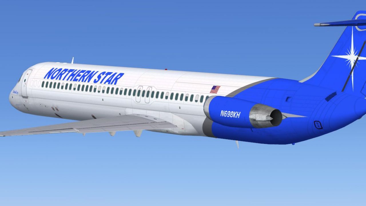 Northern Star Airlines McDonnell Douglas DC-9-50 N698KH for FSX