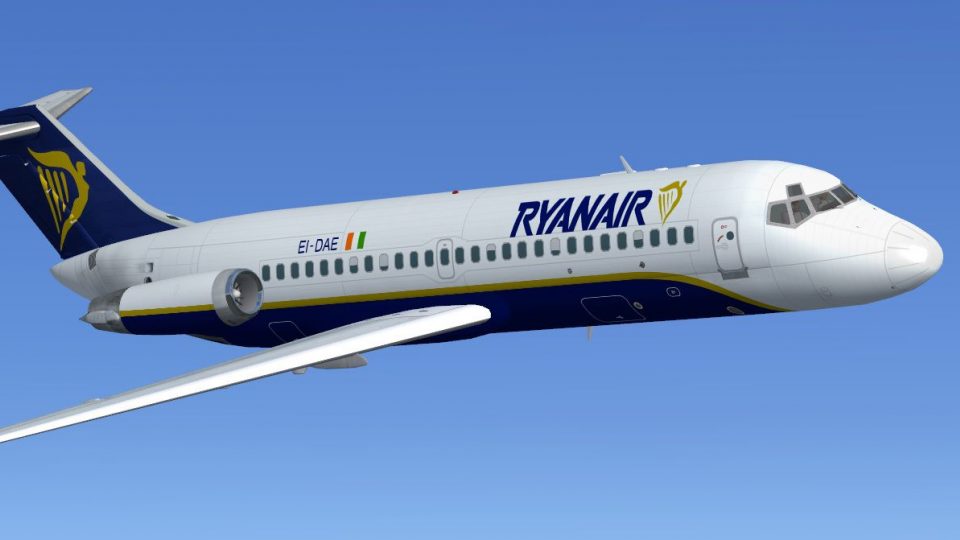 Ryanair McDonnell Douglas DC-9-20 EI-DAE for FSX