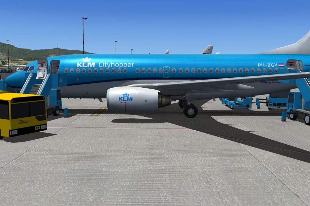 KLM Cityhopper Embraer 190 Two Livery Pack for FSX