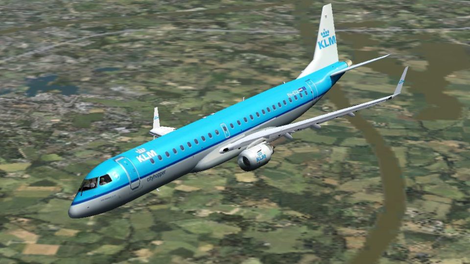 KLM Cityhopper Embraer 190 Two Livery Pack for FSX