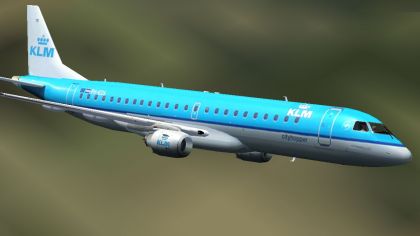 KLM Cityhopper Embraer 190 Two Livery Pack for FSX