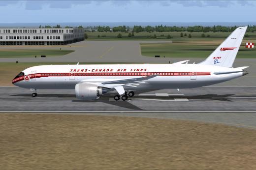 BOAC Retro Jet Series Boeing 787-8 V5 for FSX