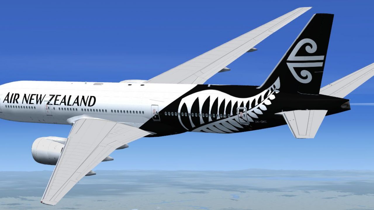 Air New Zealand Boeing 777-200ER ZK-OKC for FSX