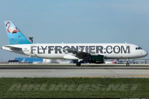 Frontier Airlines Airbus A320 N223FR for FSX