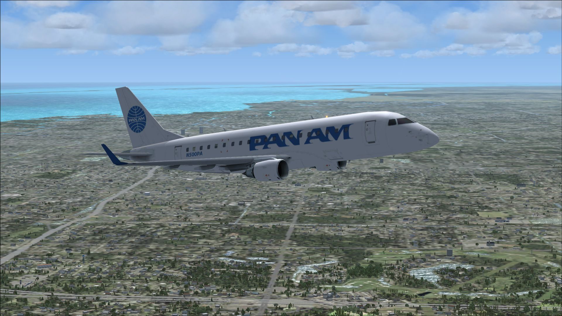 Pan American Embraer E-175 for FSX
