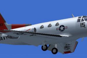 Rockwell T-39 Sabreliner Twin Package for FSX
