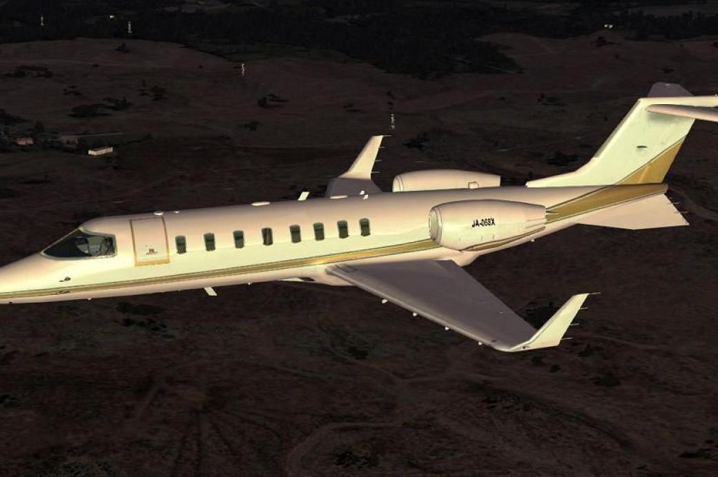 RedJet Airlines Bombardier Learjet 45 for FSX