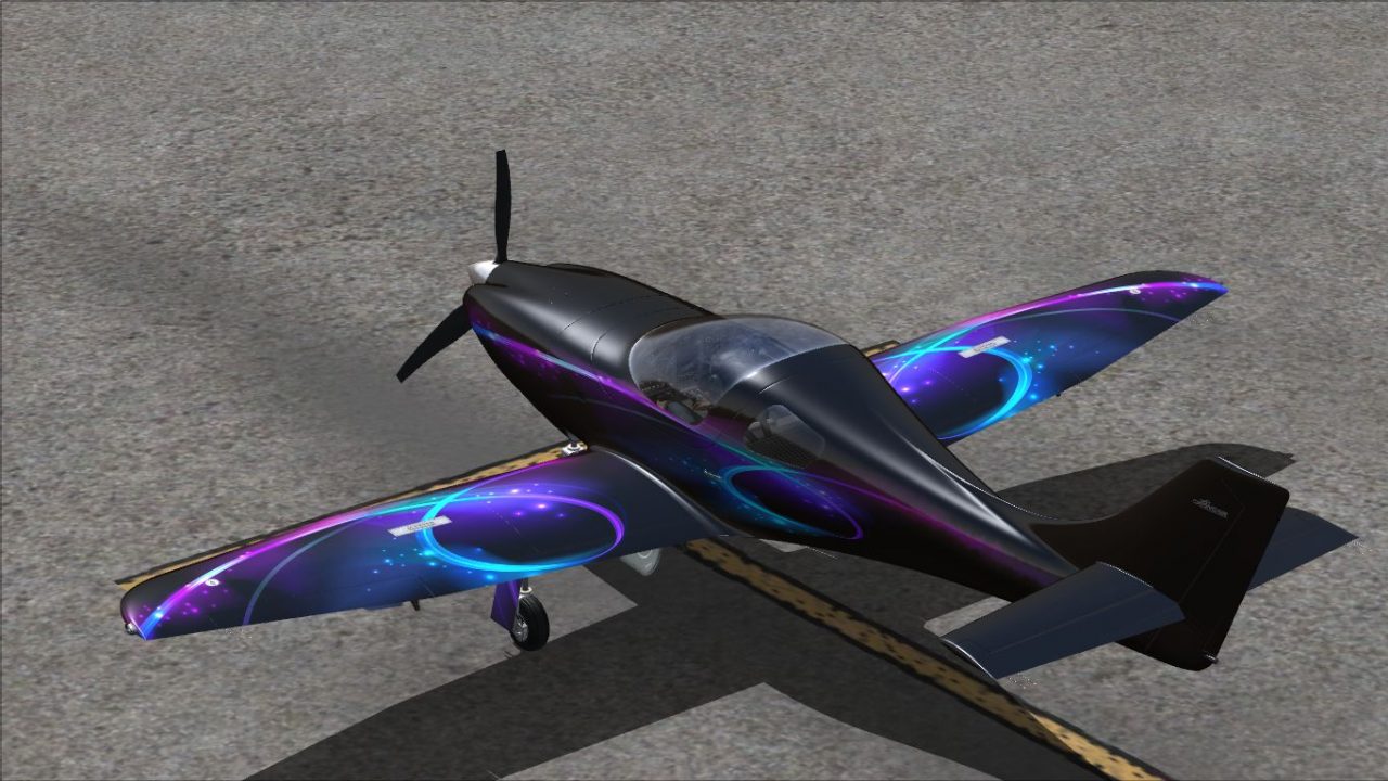 Black Magic Lancair Legacy for FSX