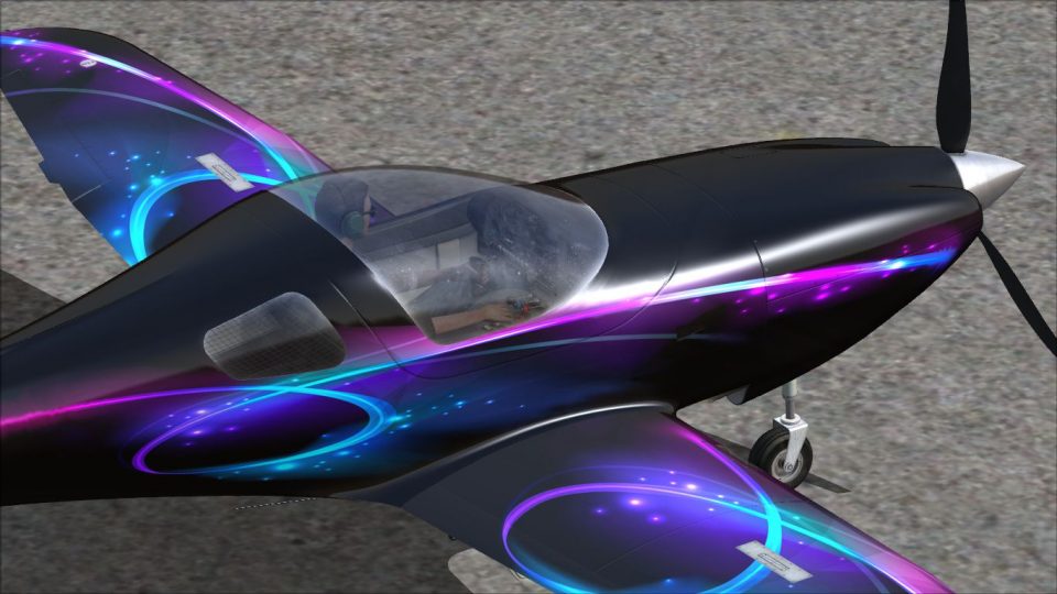 Black Magic Lancair Legacy for FSX
