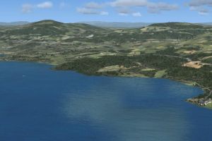 Landclass Scenery For Switzerland for FSX & P3D