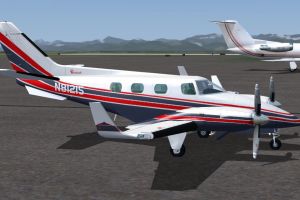 Beechcraft BE-60 Duke Updated Package for FSX