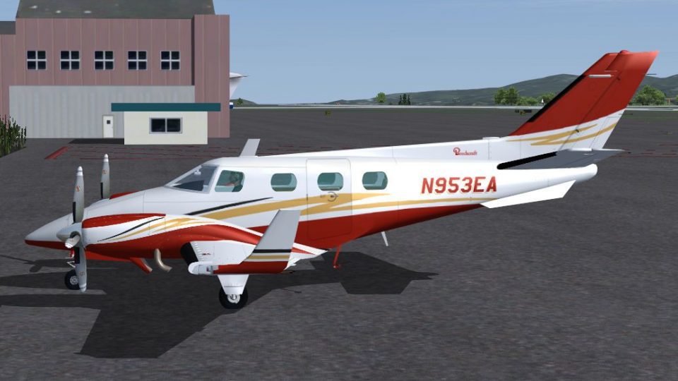 Beechcraft BE-60 Duke Updated Package for FSX