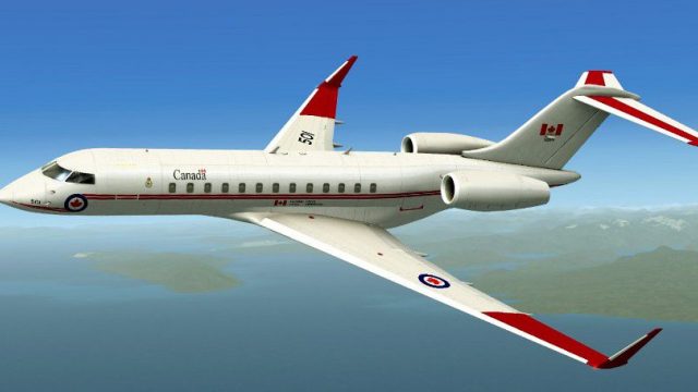 RCAF Global Express for FSX