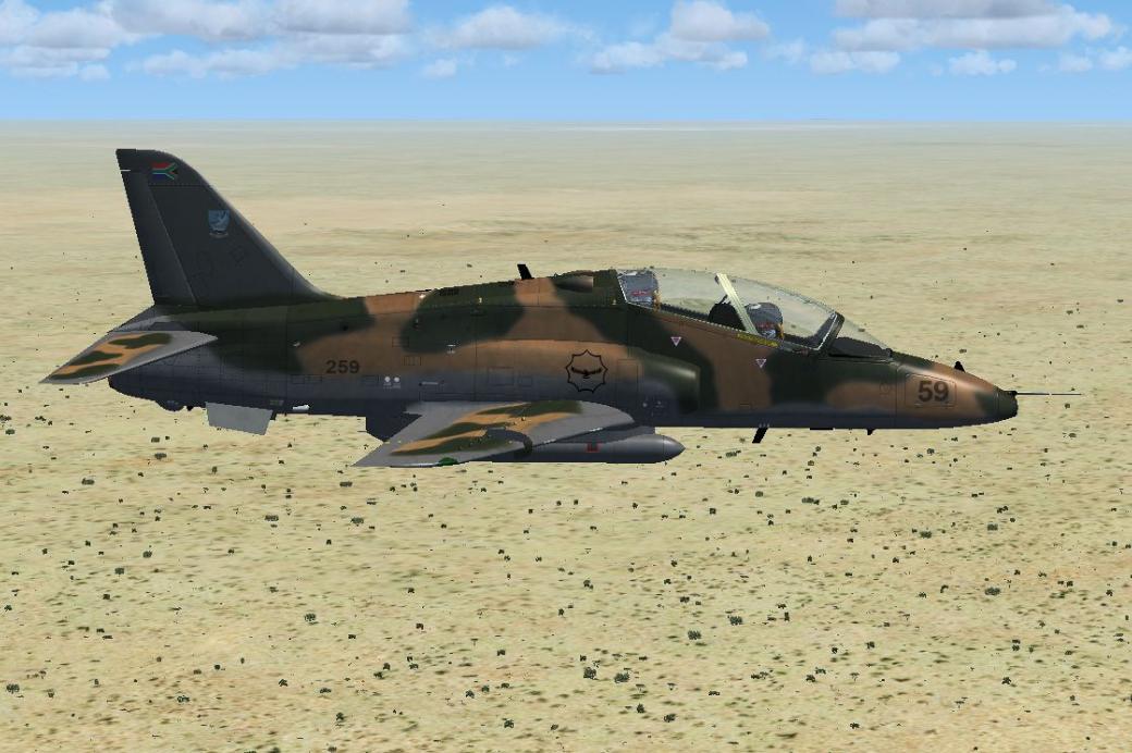 RAF Black BAE Hawk FTS for FSX