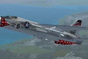 US Marines Vought F-8E Crusader of VMF-235 for FSX