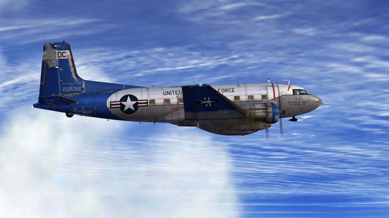 US Air Force Douglas C-117D for FSX
