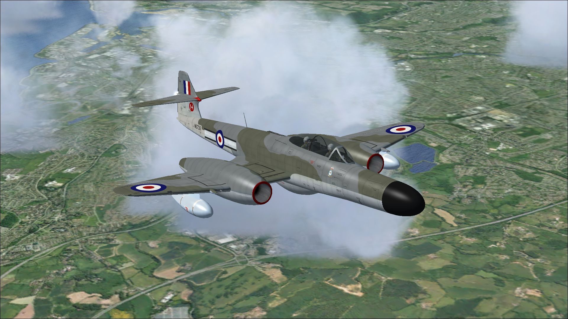 Meteor NF14 WS726 for FSX
