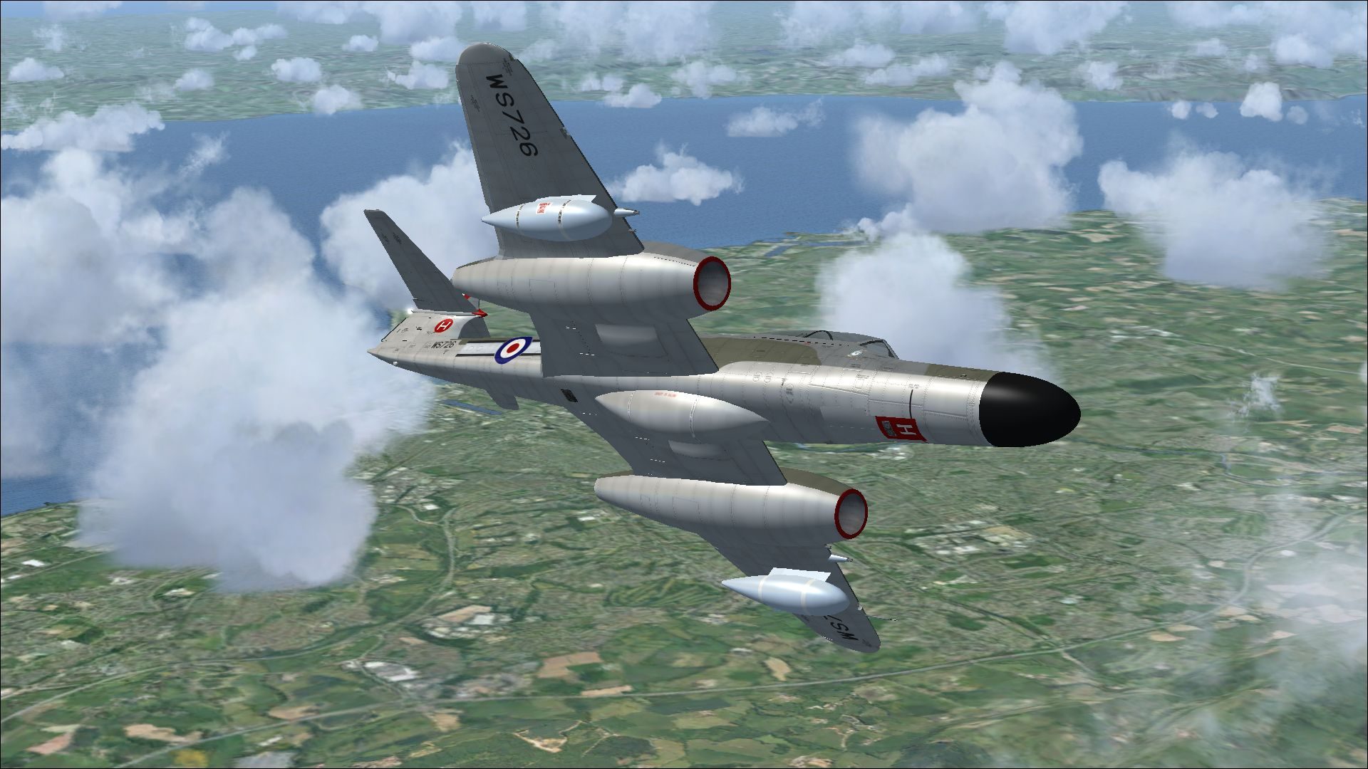 Meteor NF14 WS726 for FSX
