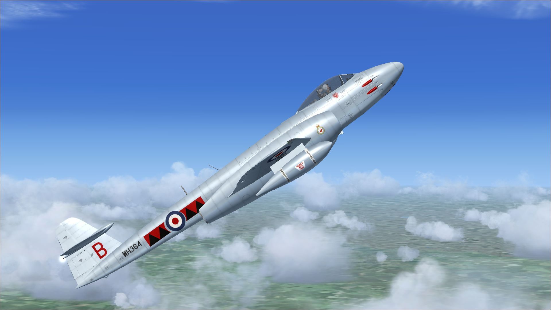 Meteor F8 WH364 for FSX