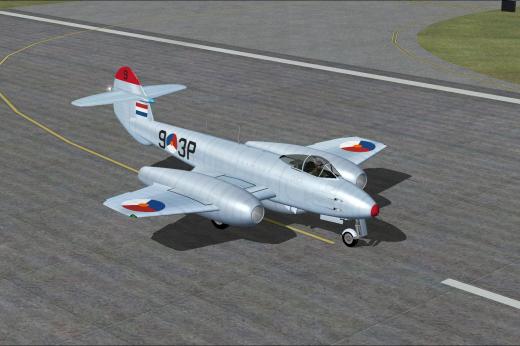 Gloster Meteor T Mk 7.5 for FSX