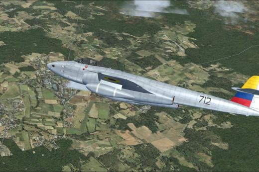 Gloster Meteor FR9 WX962 for FSX