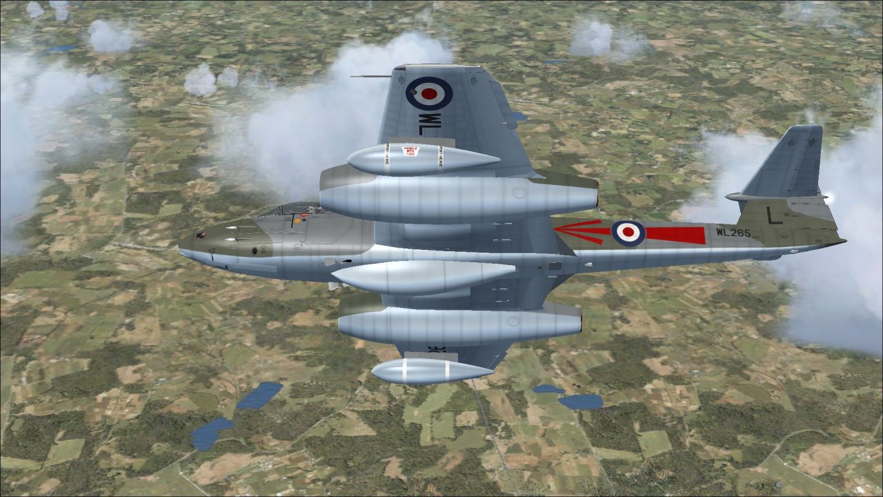 Gloster Meteor WL265 for FSX