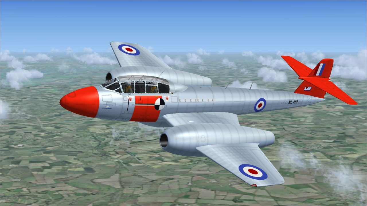 Gloster Meteor T Mk 7.5 for FSX