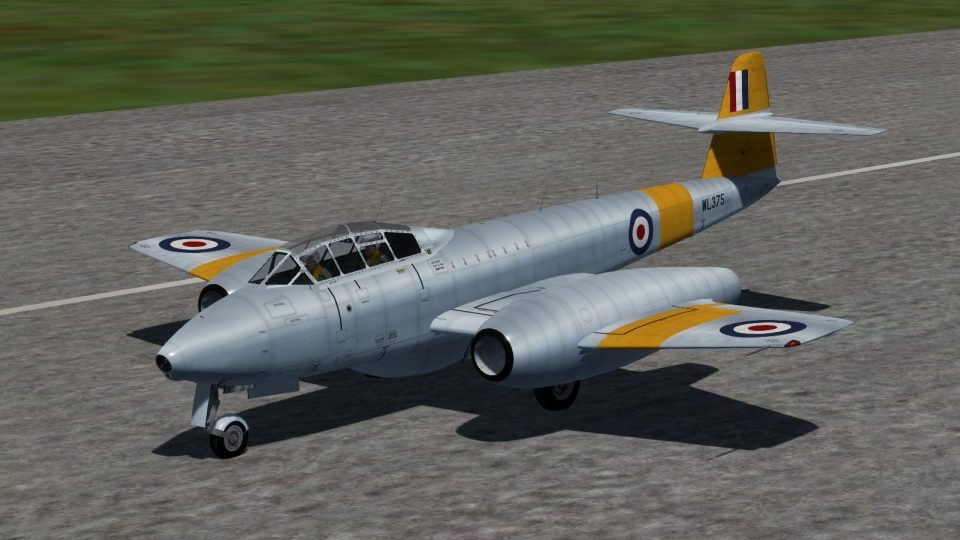 Gloster Meteor T Mk 7.5 for FSX