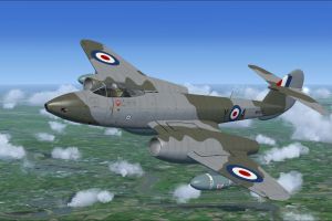 Gloster Meteor PR10 WH571 for FSX