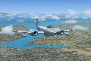 Gloster Meteor PR10 WB163 for FSX