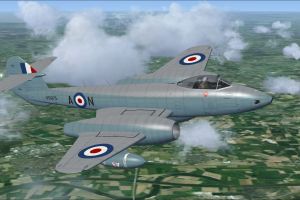 Gloster Meteor PR10 VS975 V2.0 for FSX