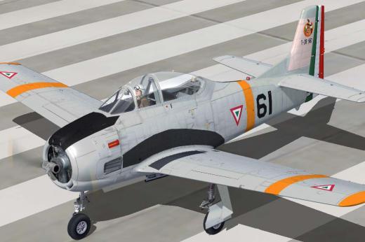 Mexican Air Force T28A EA204 for FSX