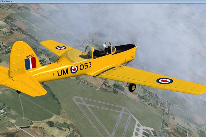 Cub Yellow Cessna 172 N758KD for FSX