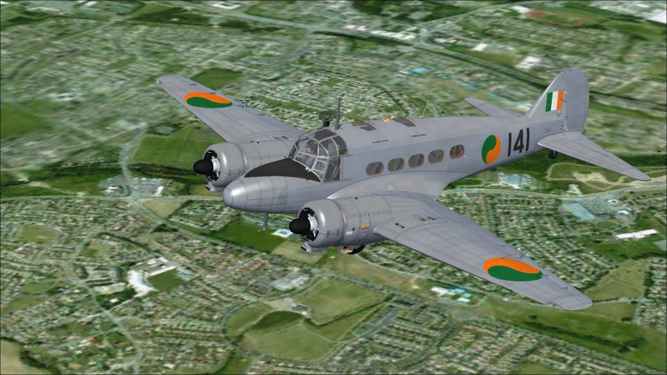 Irish Air Corps Avro Anson C19 for FSX