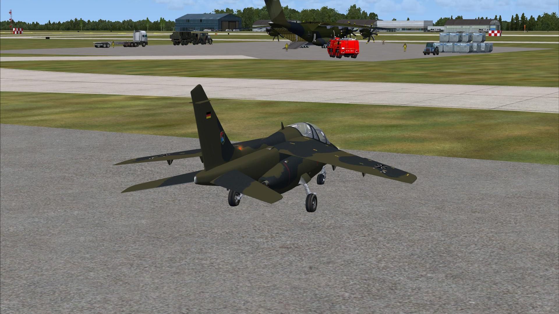German Air Force Alphajet/Dornier Alphajet JaboG 41 for FSX